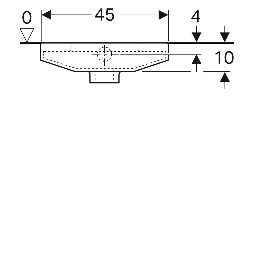 Geberit Renova Nr.1 Comfort Nášlapné WC 45cm H=18cm /60cm Bílá ...