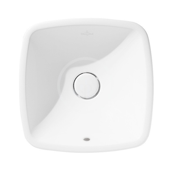 VILLEROY & BOCH - Loop&Friends Umyvadlo na desku, 430x430 mm, s ...