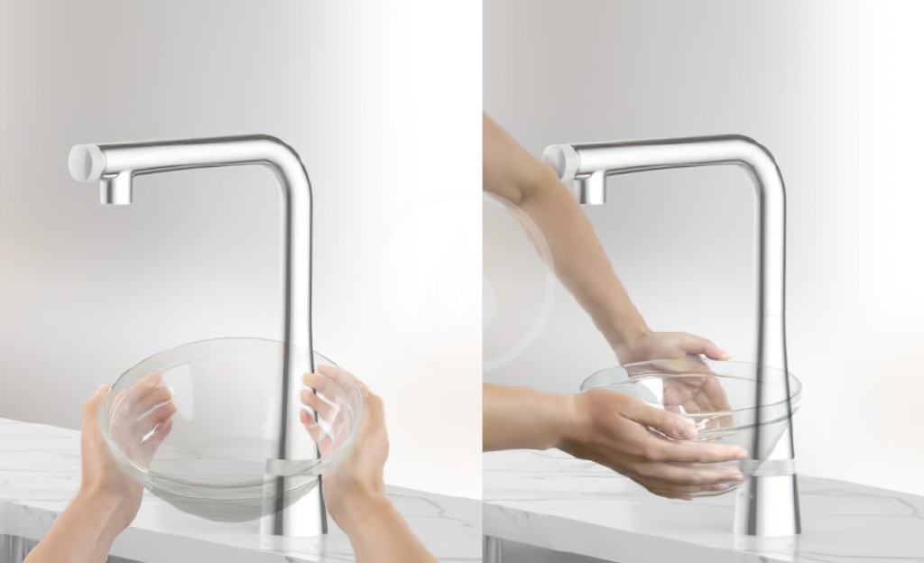GROHE - Essence SmartControl Dřezová baterie s výsuvnou koncovkou ...