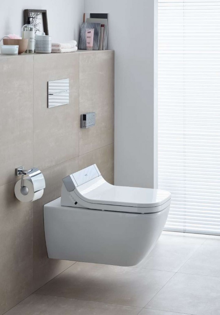 DURAVIT - Happy D.2 Závěsné WC pro bidetové sedátko SensoWash, Rimless ...