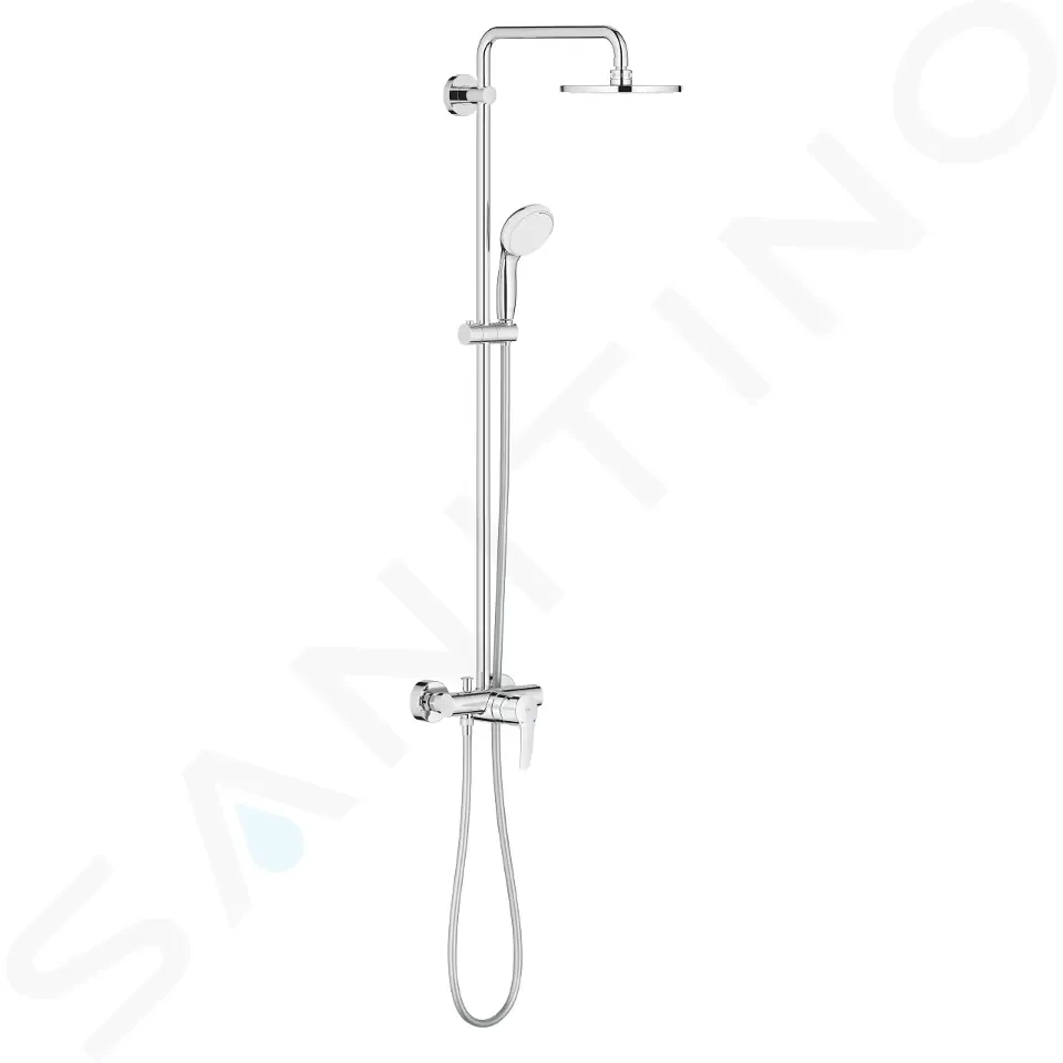 GROHE - Tempesta Cosmopolitan Sprchový set 200 s baterií na omítku ...
