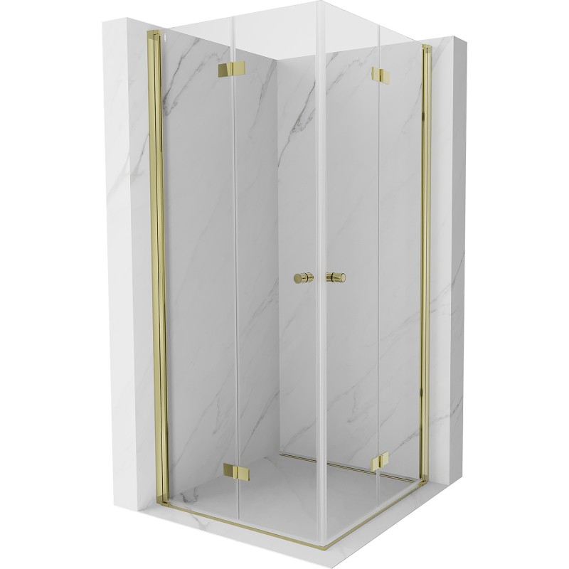 MEXEN/S - Mist-F Duo sprchový kout skládací dveře 75 x 75, transparent ...