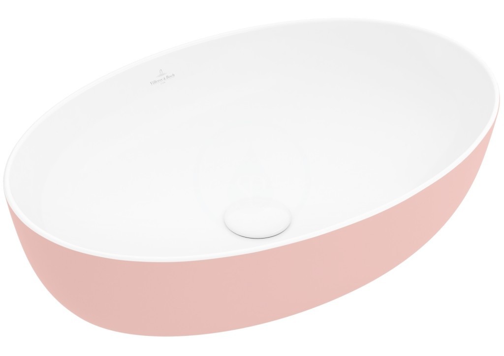 VILLEROY & BOCH - Artis Umyvadlo na desku, 610x410 mm, Ballet ...